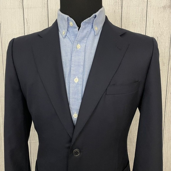 Astor & Black | Suits & Blazers | Astor Black Bespoke 4s Navy Blue ...